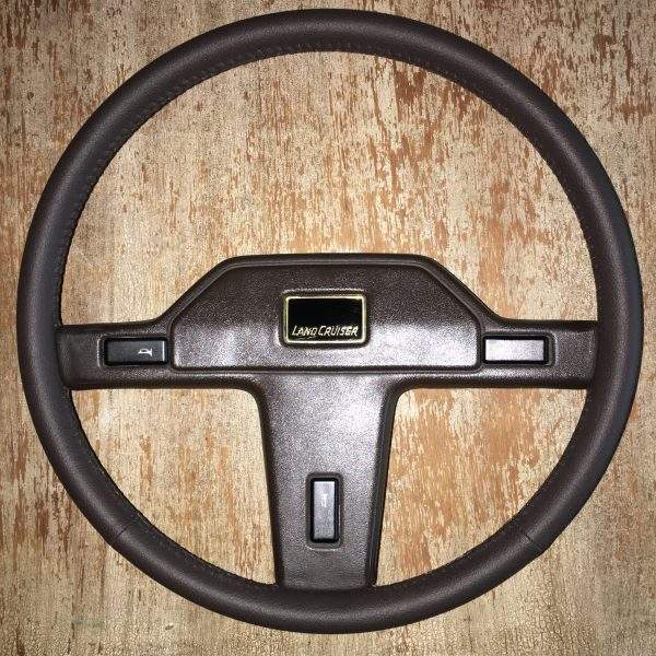 Toyota Land Cruiser Leather Steering Wheel Repair – Craft Customs