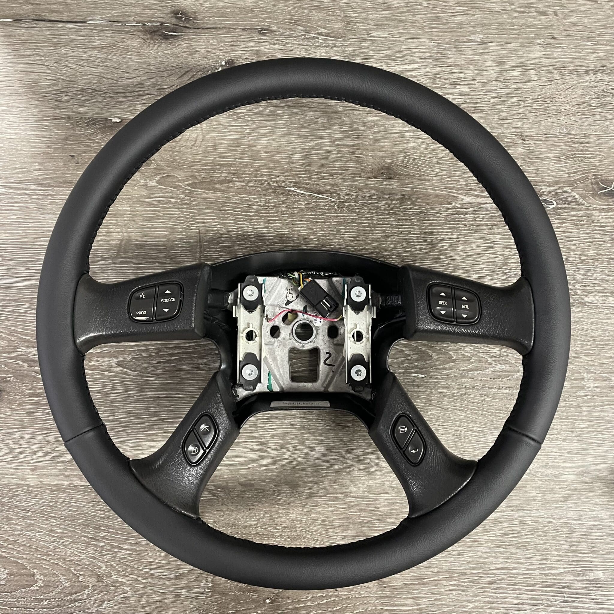 Chevy GMC Truck Leather Steering Wheel Restoration Guide
