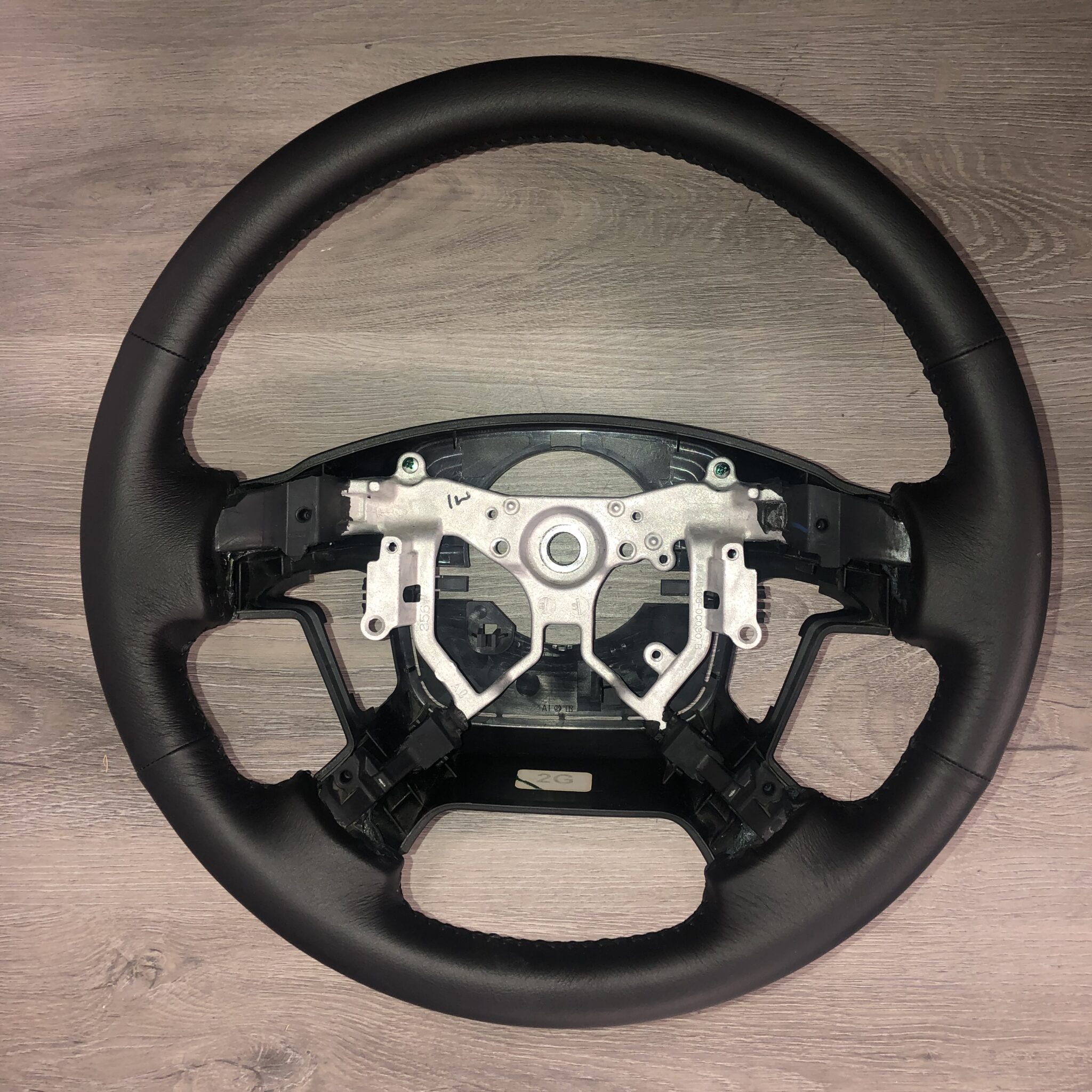 Land Cruiser Leather Steering Wheel Restoration Guide